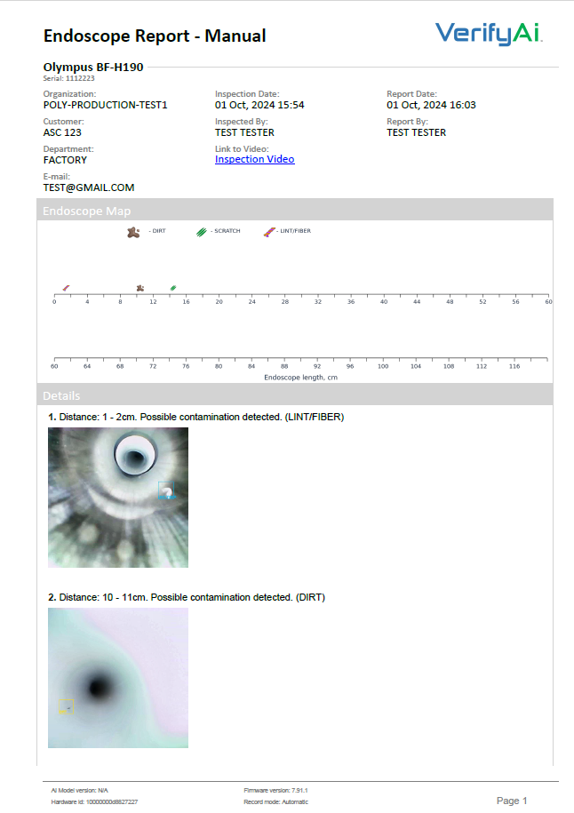VerifyAI™ Instrument Inspection System - Dri-Scope Aid®